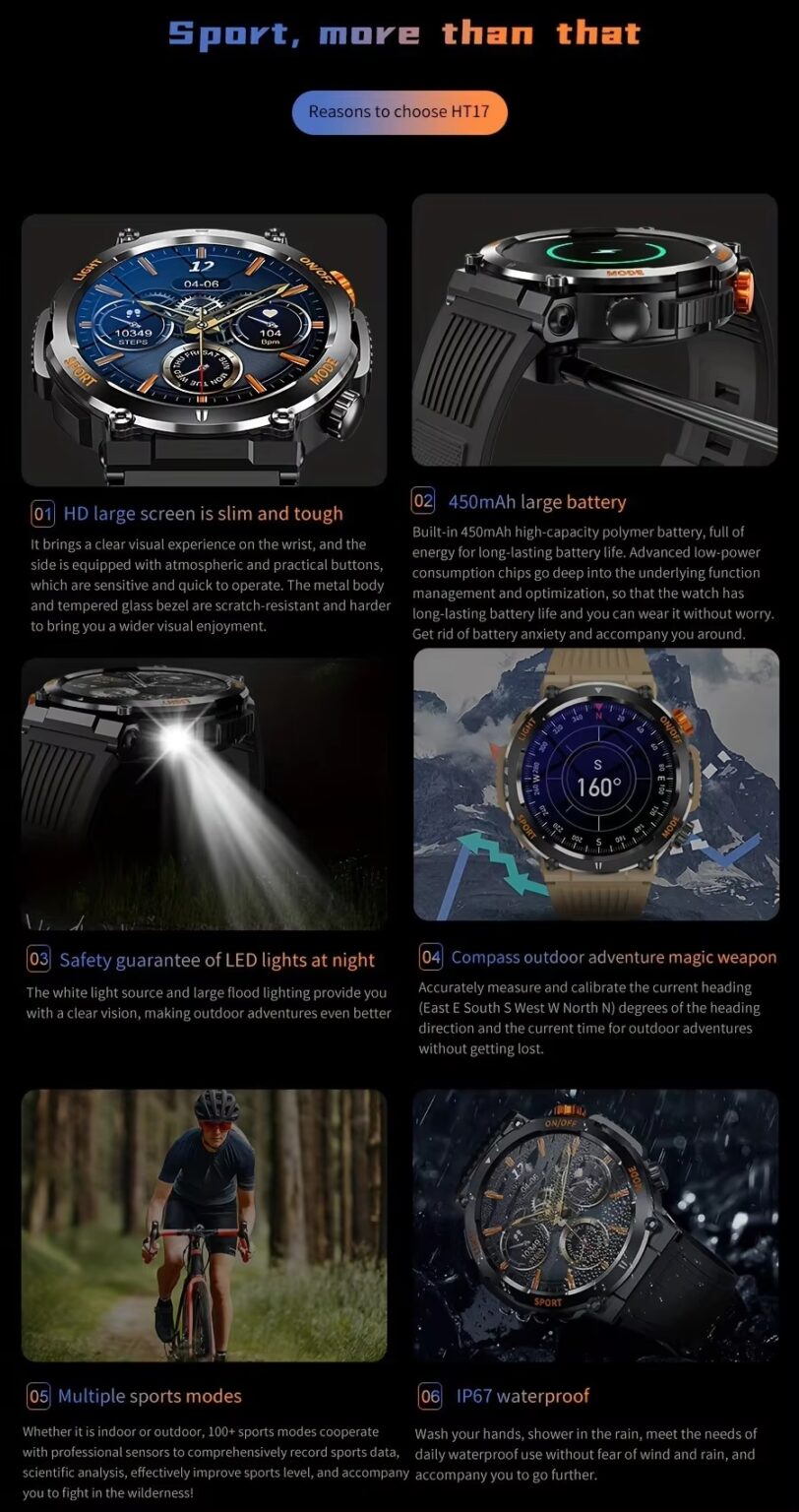 HT17 Smartwatch RWD – Exquisite Store